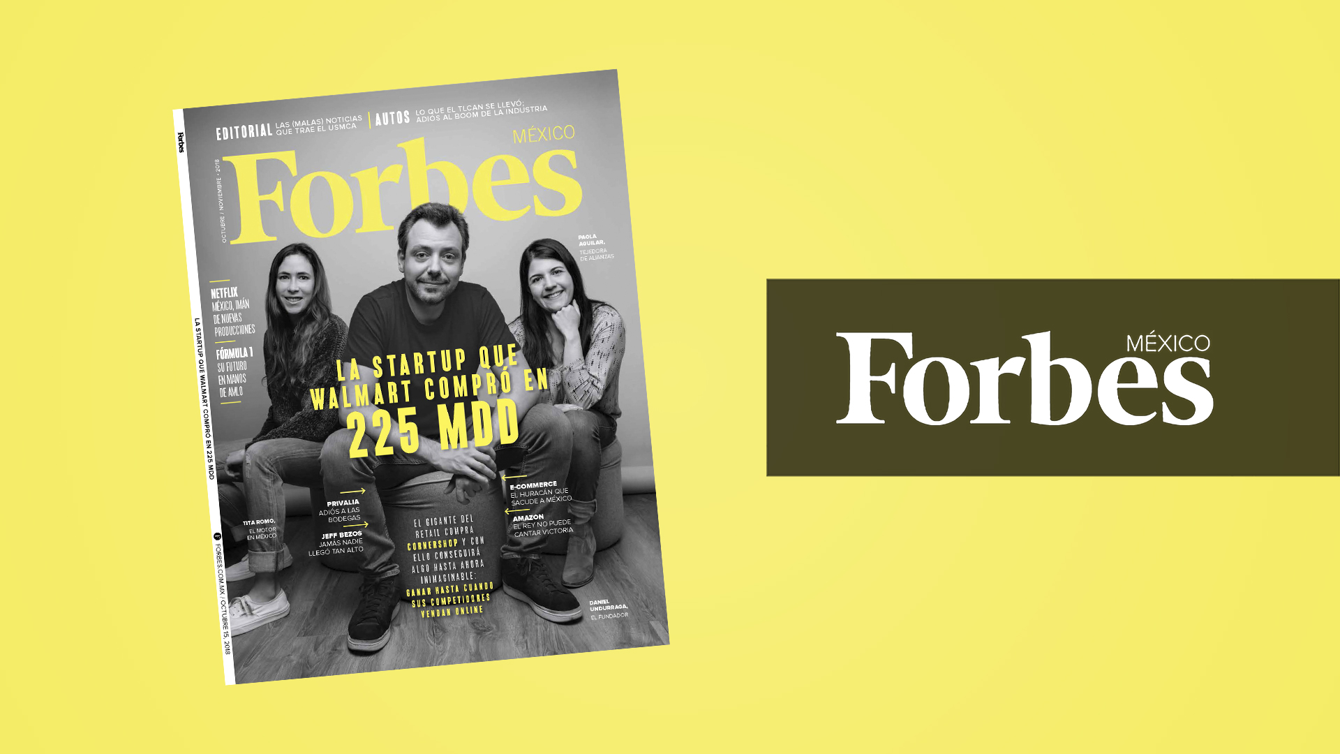 Esto es lo que encontrarás en nuestra edición de Octubre • Forbes México