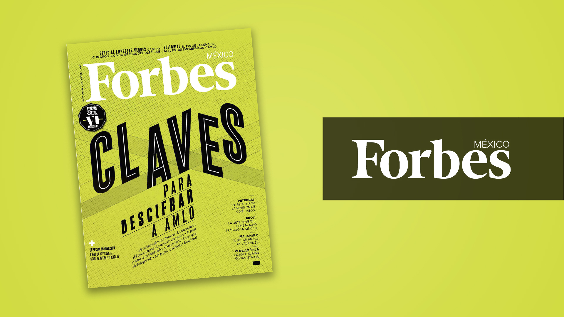 Esto es lo que encontrarás en nuestra edición de Noviembre • Forbes México