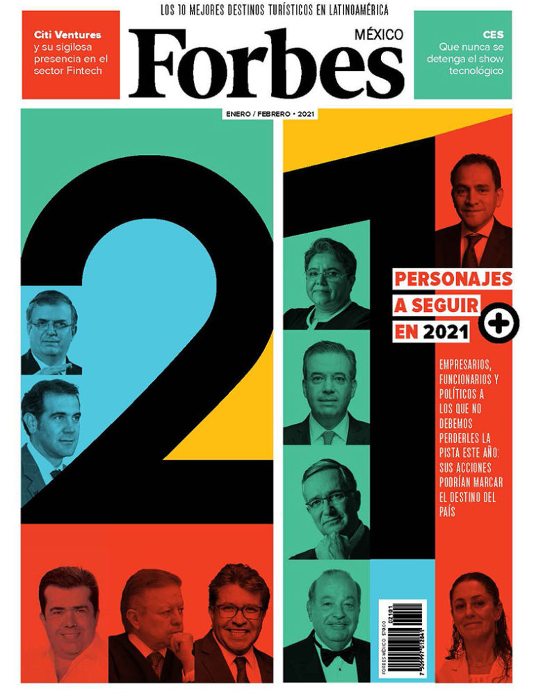 Fotogalería: Una mirada al 2021 a través de las portadas de Forbes México