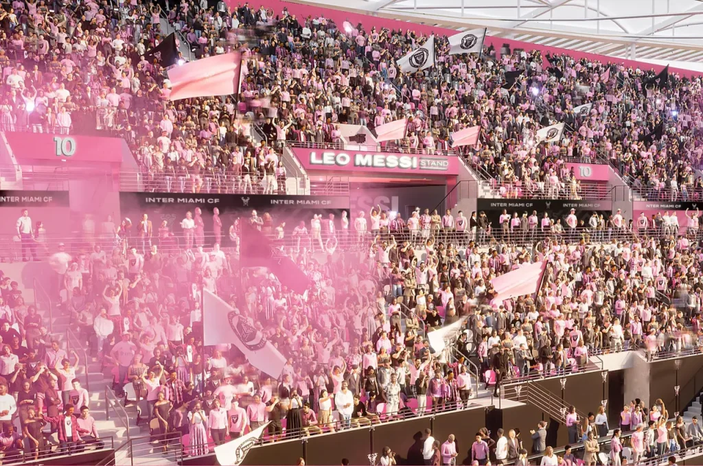 Messi tendrá una grada con su nombre en el nuevo estadio del Inter Miami
